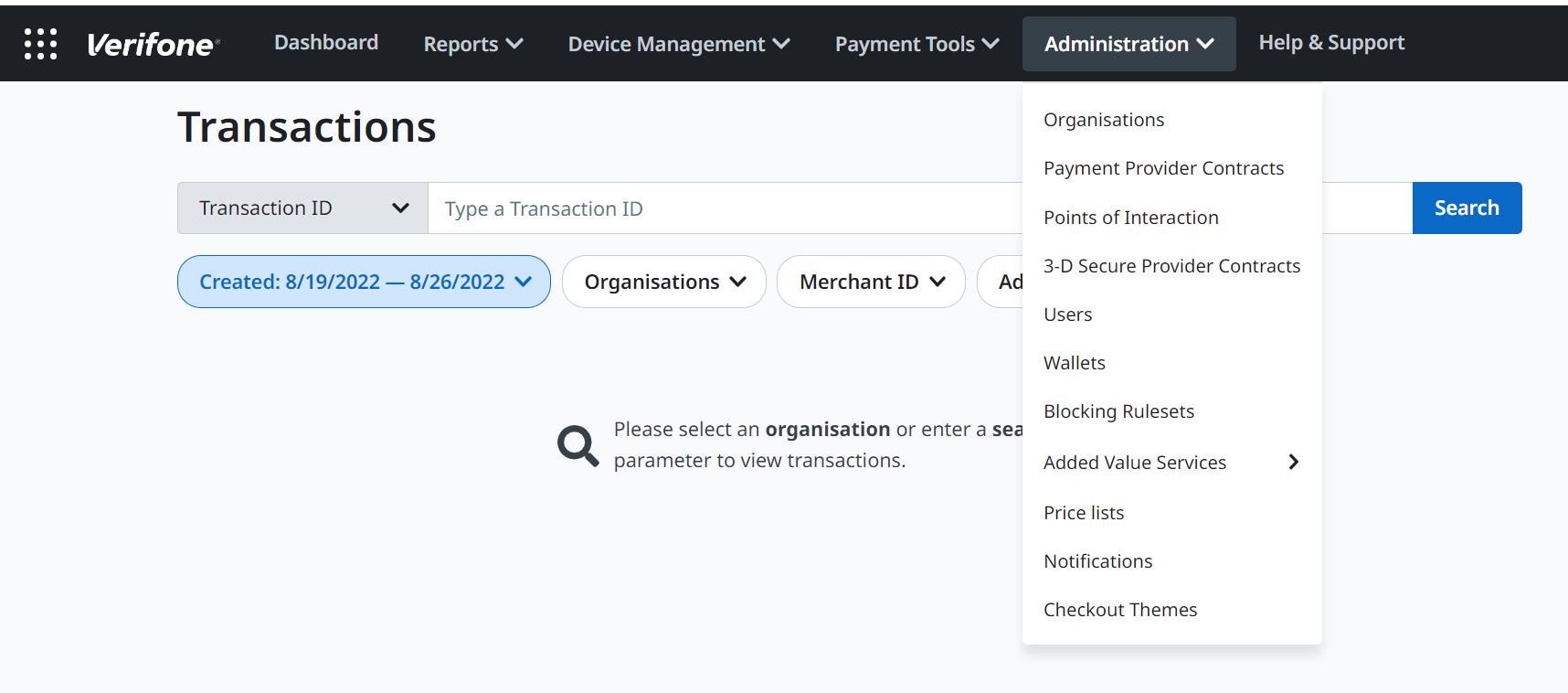 Verifone Central | Verifone Central | Verifone Developer Portal